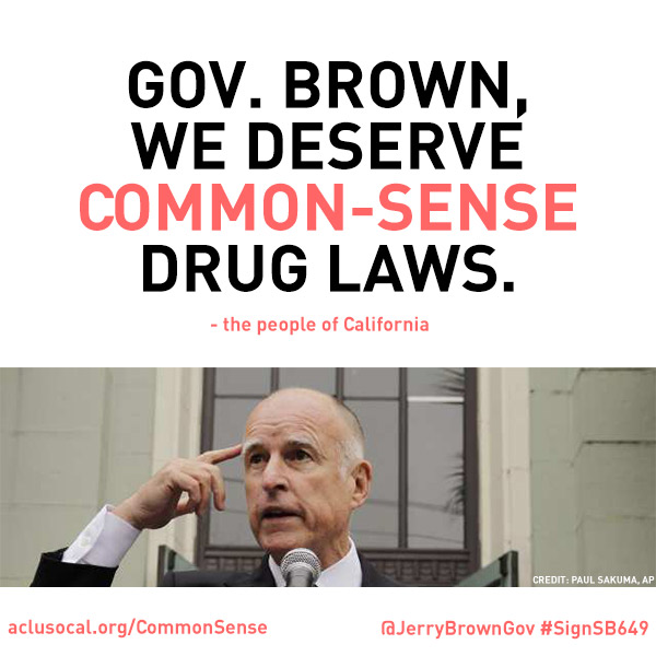 BREAKING: Drug sentencing reform bill approved by CA Assembly - ACLU of ...