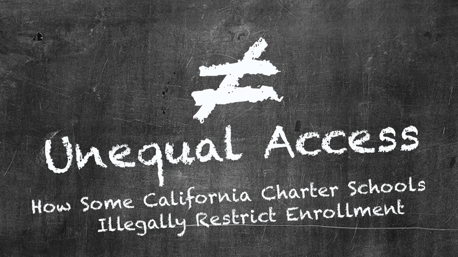 Unequal Access: Methodology - ACLU of Socal